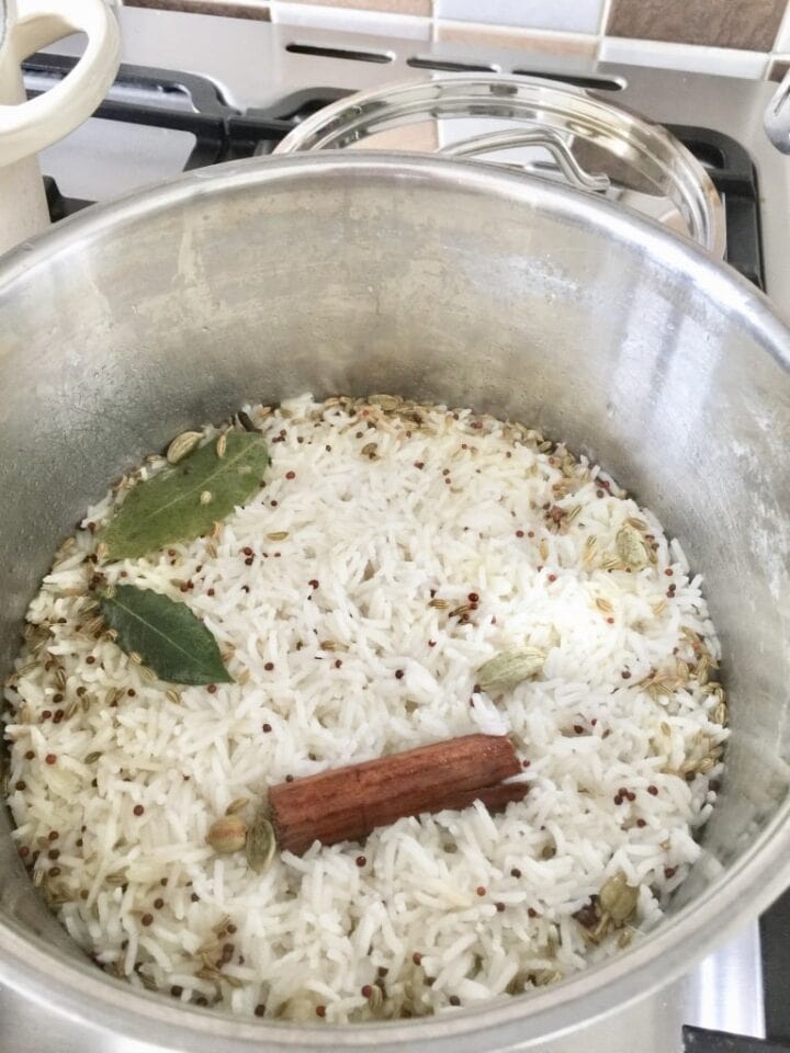 Easy Indian Rice - Jo's Kitchen Larder