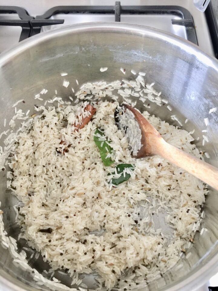 Easy Indian Rice - Jo's Kitchen Larder