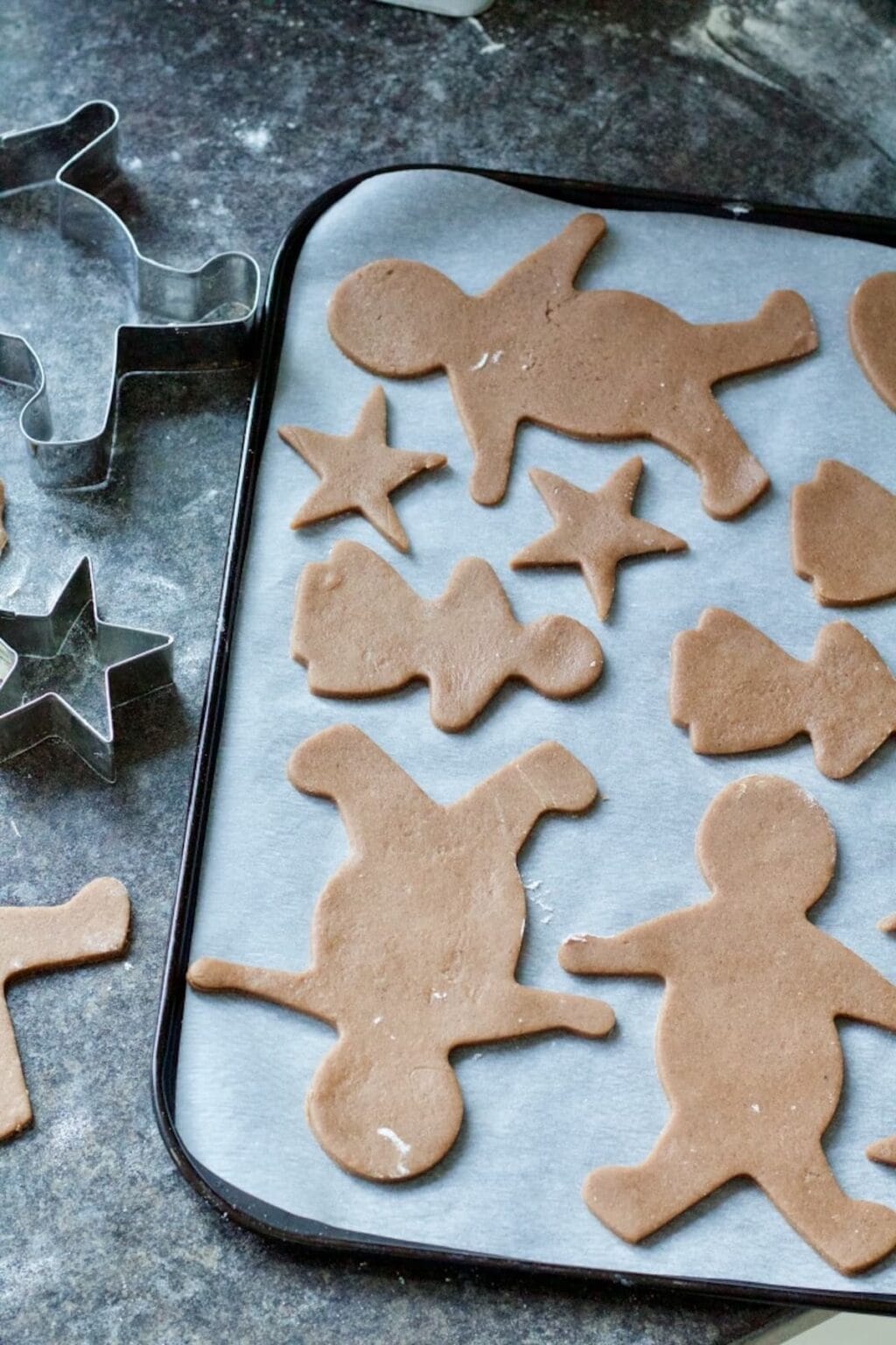 Easy Gingerbread Biscuits (Vegan) - Jo's Kitchen Larder