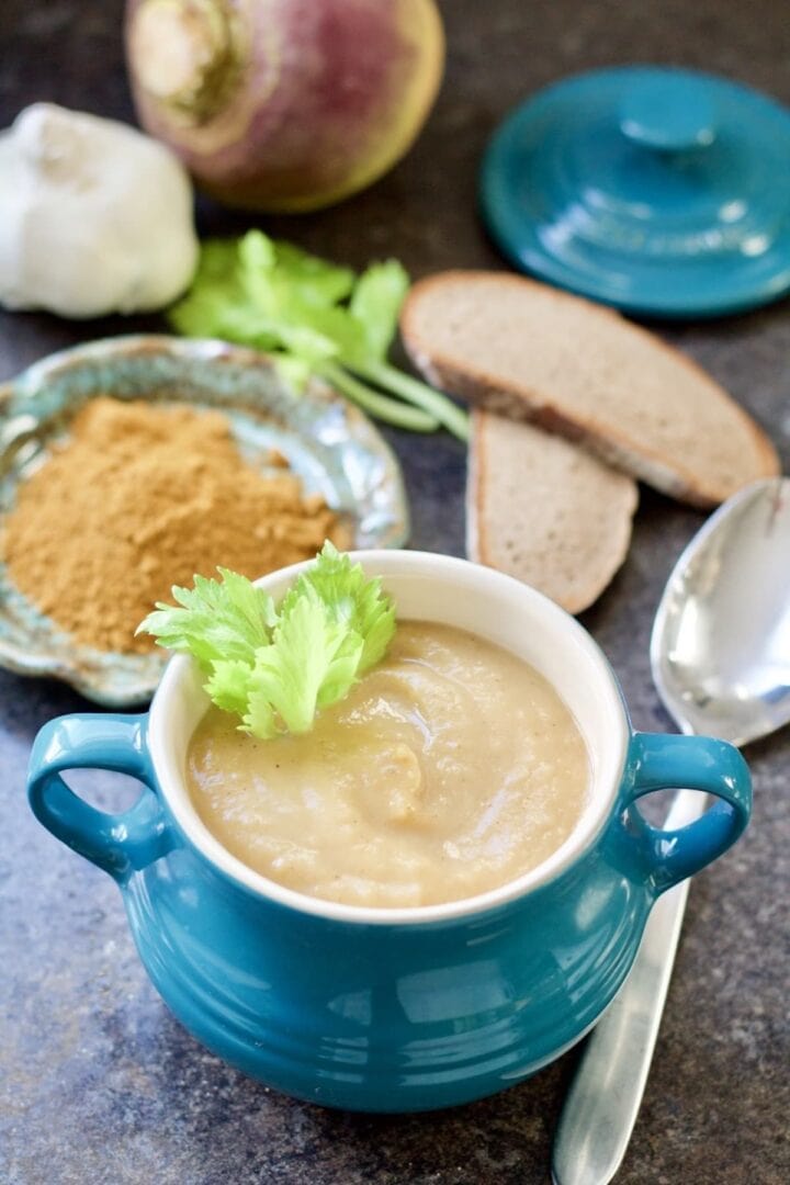 Curried Swede Soup (Instant Pot / Stovetop) - Jo's Kitchen Larder