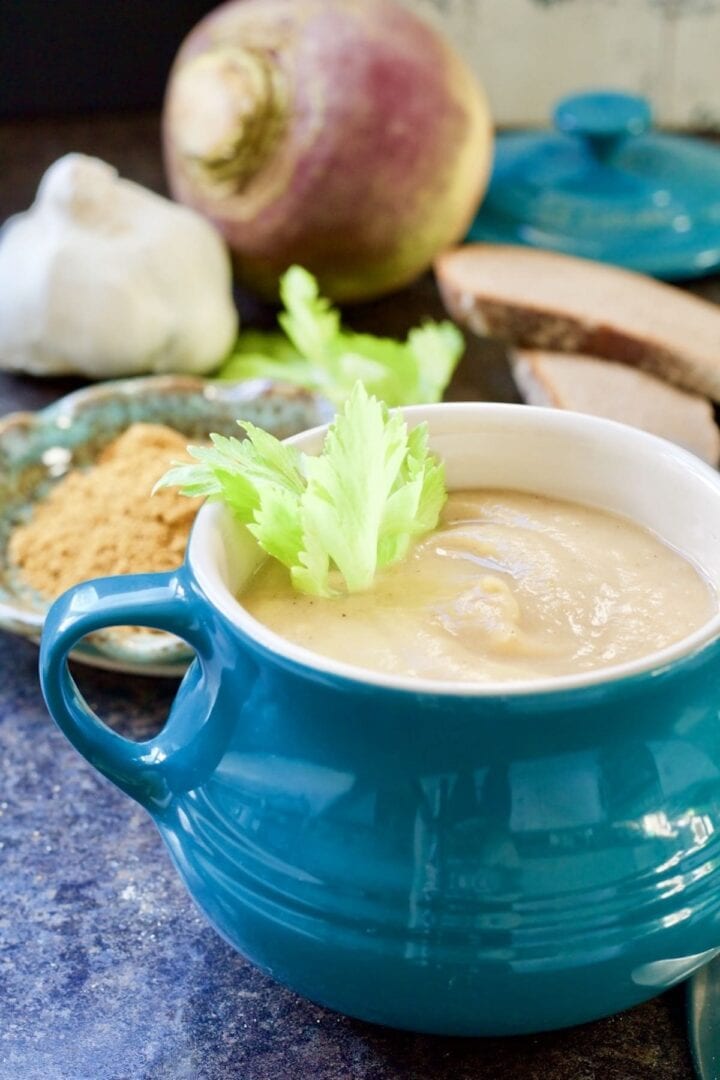 Curried Swede Soup (Instant Pot / Stovetop) - Jo's Kitchen Larder