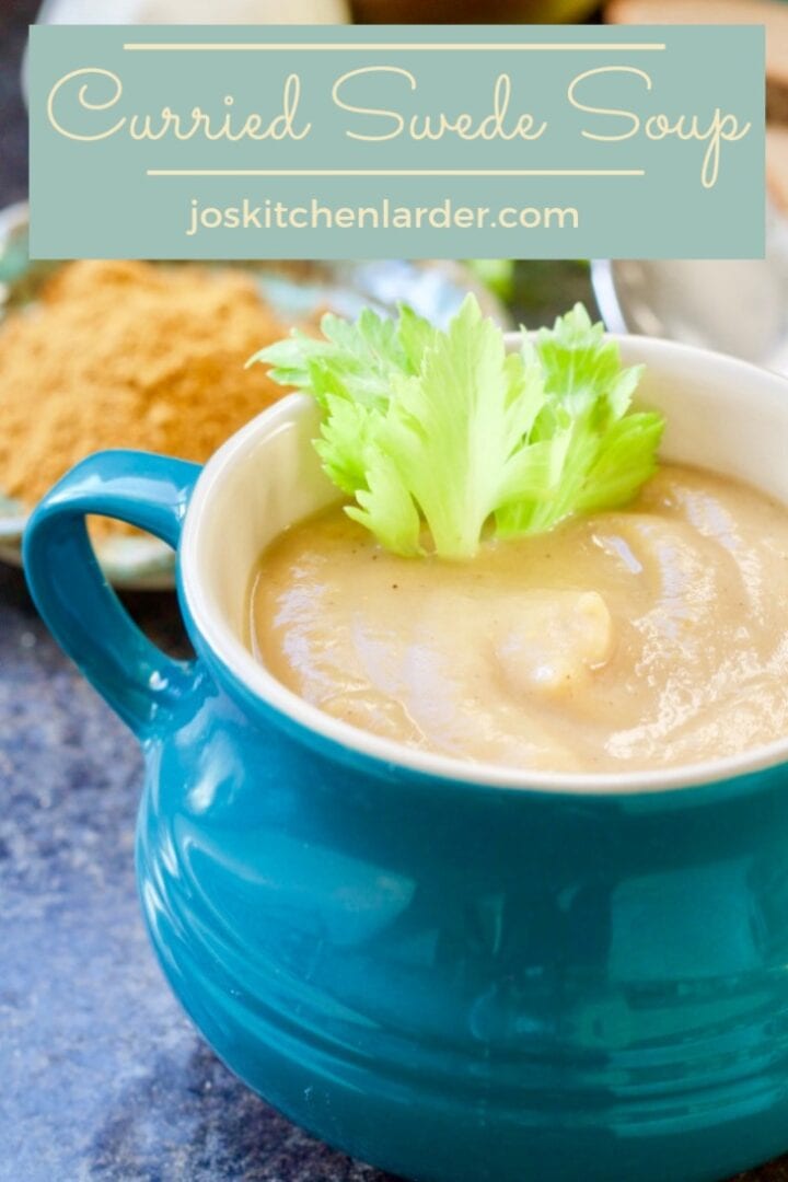 Curried Swede Soup (Instant Pot / Stovetop) - Jo's Kitchen Larder