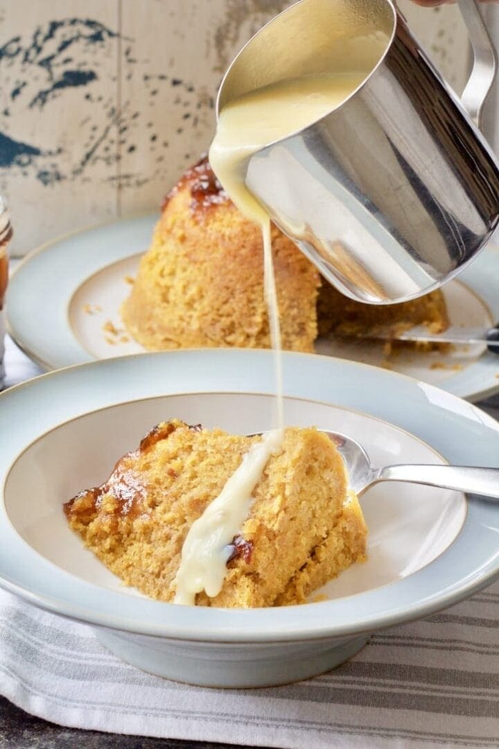 Pumpkin Steamed Sponge Pudding - Jo's Kitchen Larder