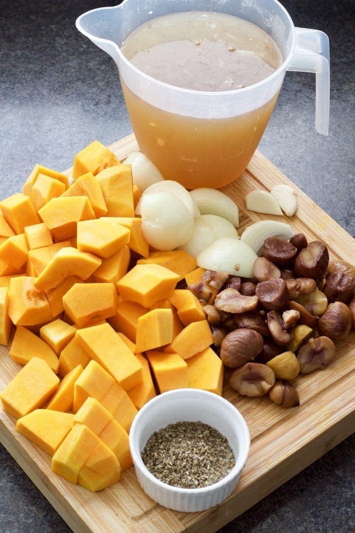Butternut Squash & Chestnut Soup - Jo's Kitchen Larder
