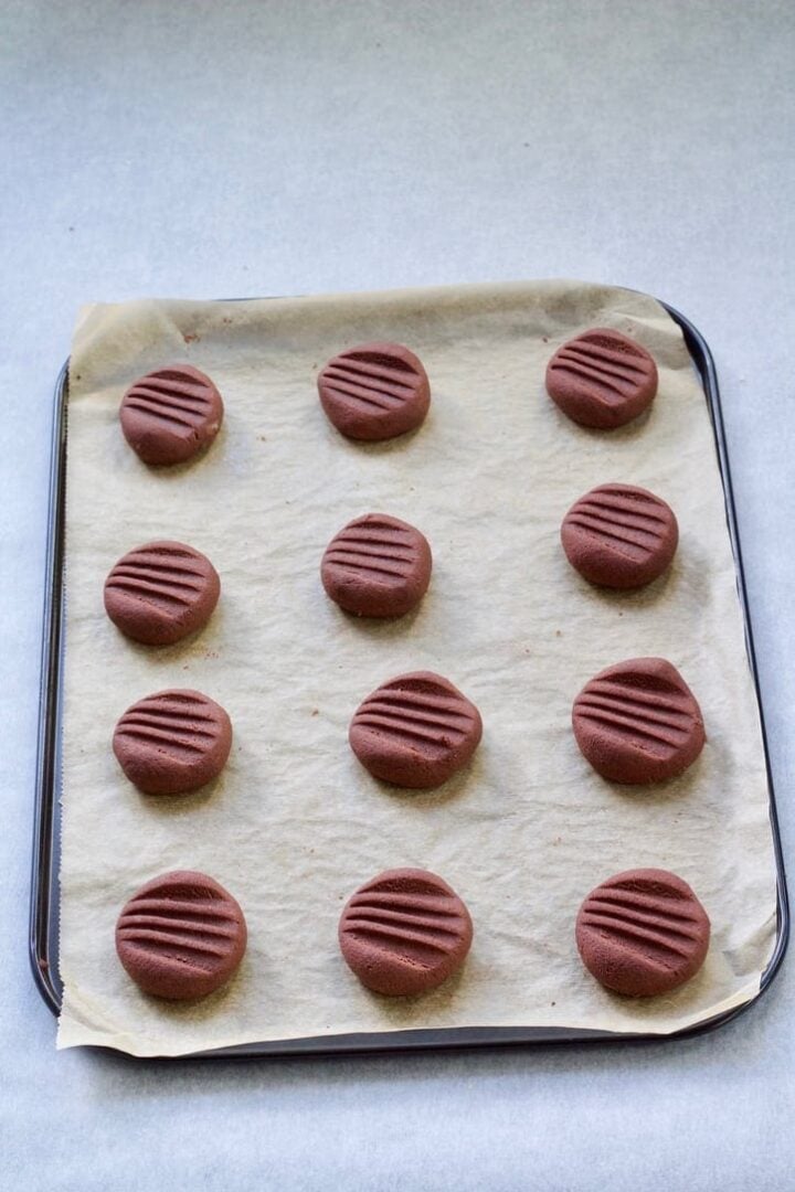 Chocolate Fork Biscuits (Vegan) - Jo's Kitchen Larder
