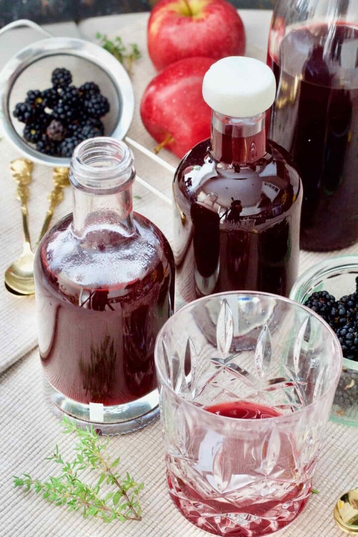 Blackberry Vinegar - Jo's Kitchen Larder