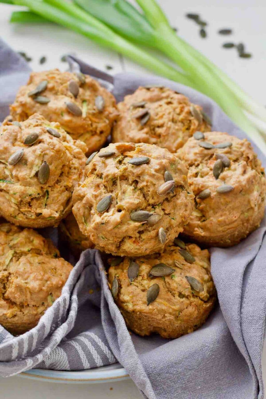 Savoury Vegetable Muffins (Vegan) - Jo's Kitchen Larder