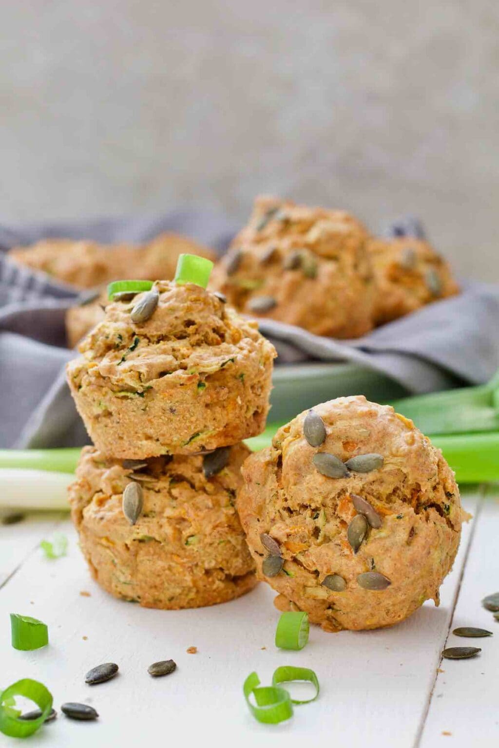 Savoury Vegetable Muffins (Vegan) - Jo's Kitchen Larder