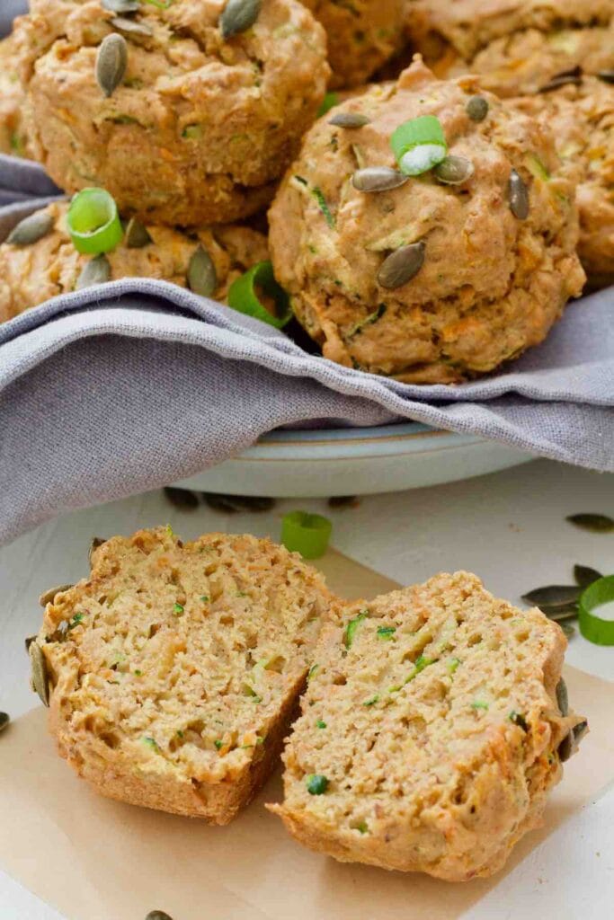 Savoury Vegetable Muffins (Vegan) - Jo's Kitchen Larder