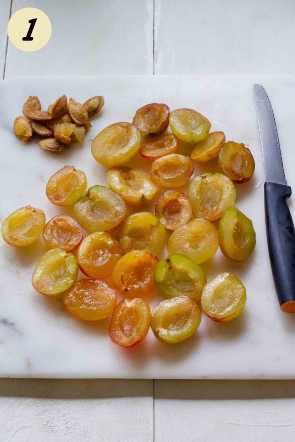 Easy Stewed Plums - Jo's Kitchen Larder