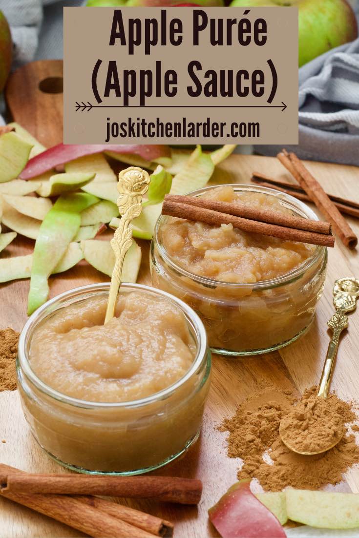 Apple Purée (Apple Sauce) - Jo's Kitchen Larder
