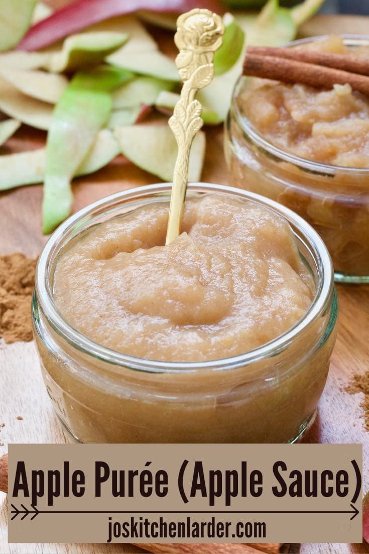 Apple Purée (Apple Sauce) - Jo's Kitchen Larder