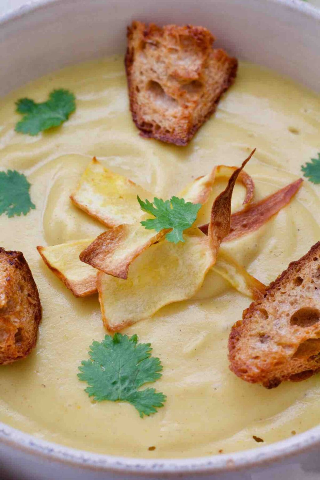 Curried Parsnip Soup - Jo's Kitchen Larder