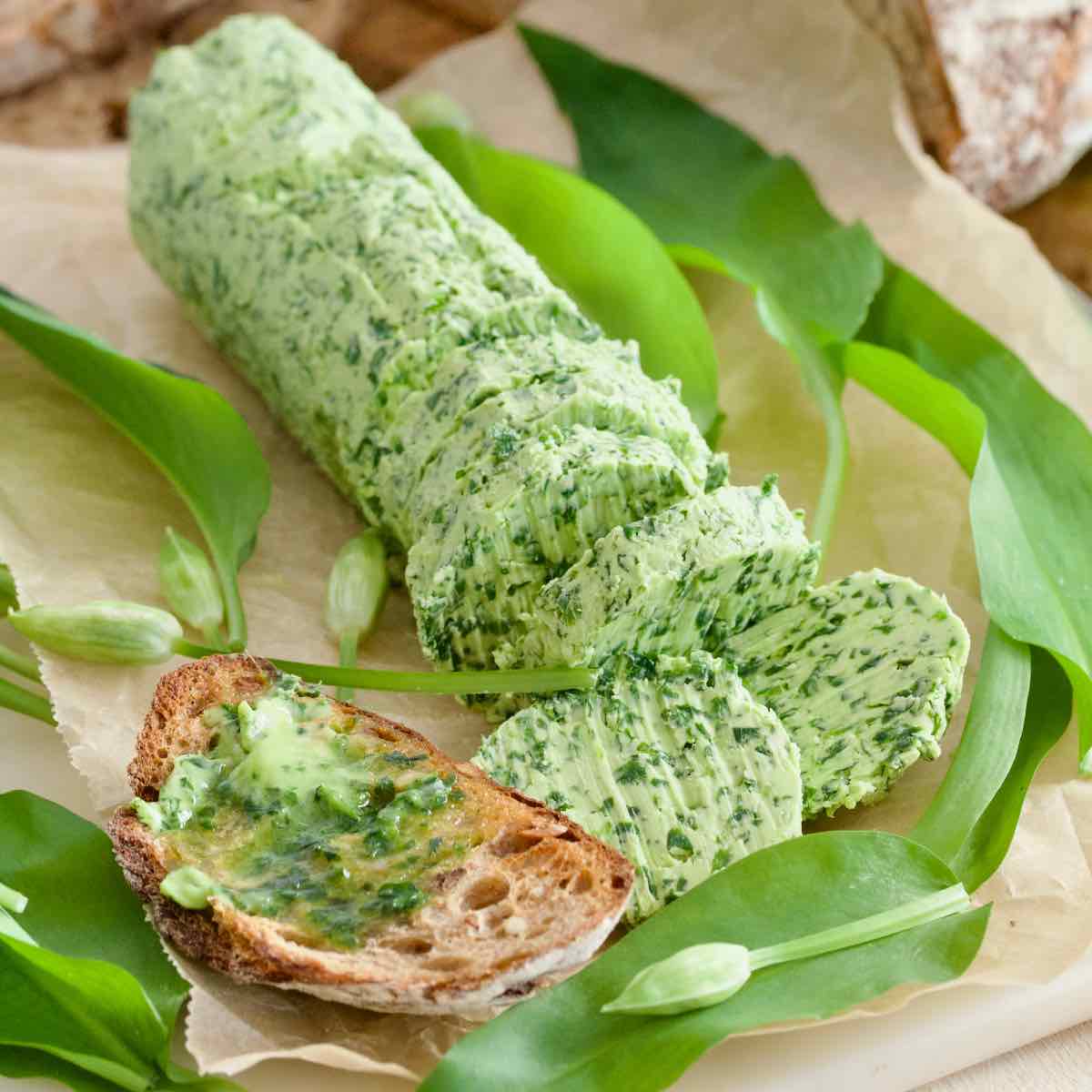 Wild Garlic Butter - Jo's Kitchen Larder