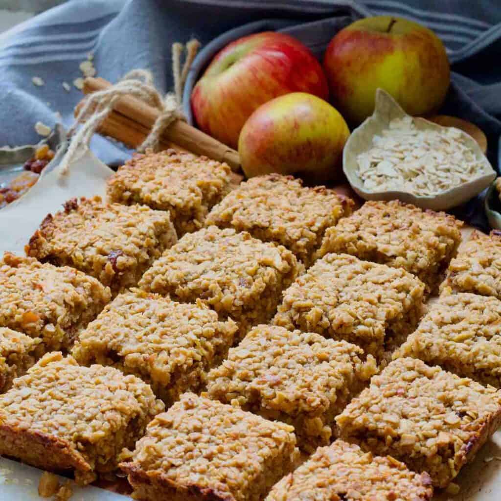 Easy Apple Flapjacks - Jo's Kitchen Larder