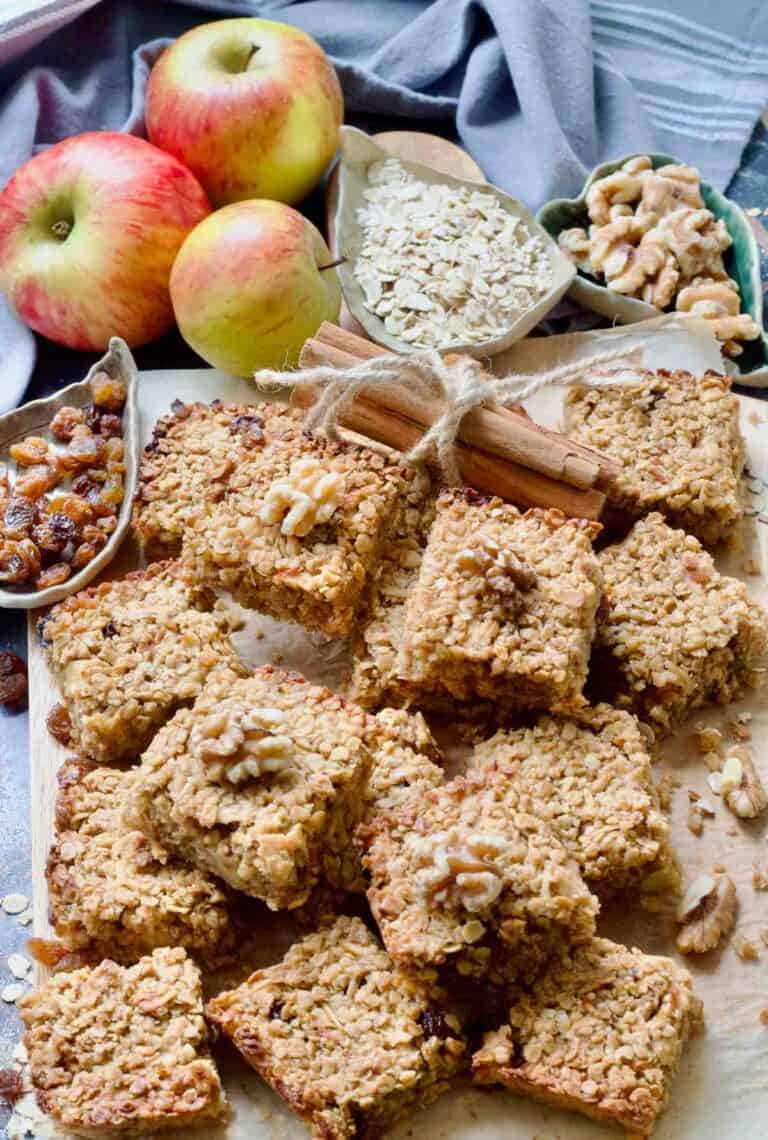 Easy Apple Flapjacks - Jo's Kitchen Larder