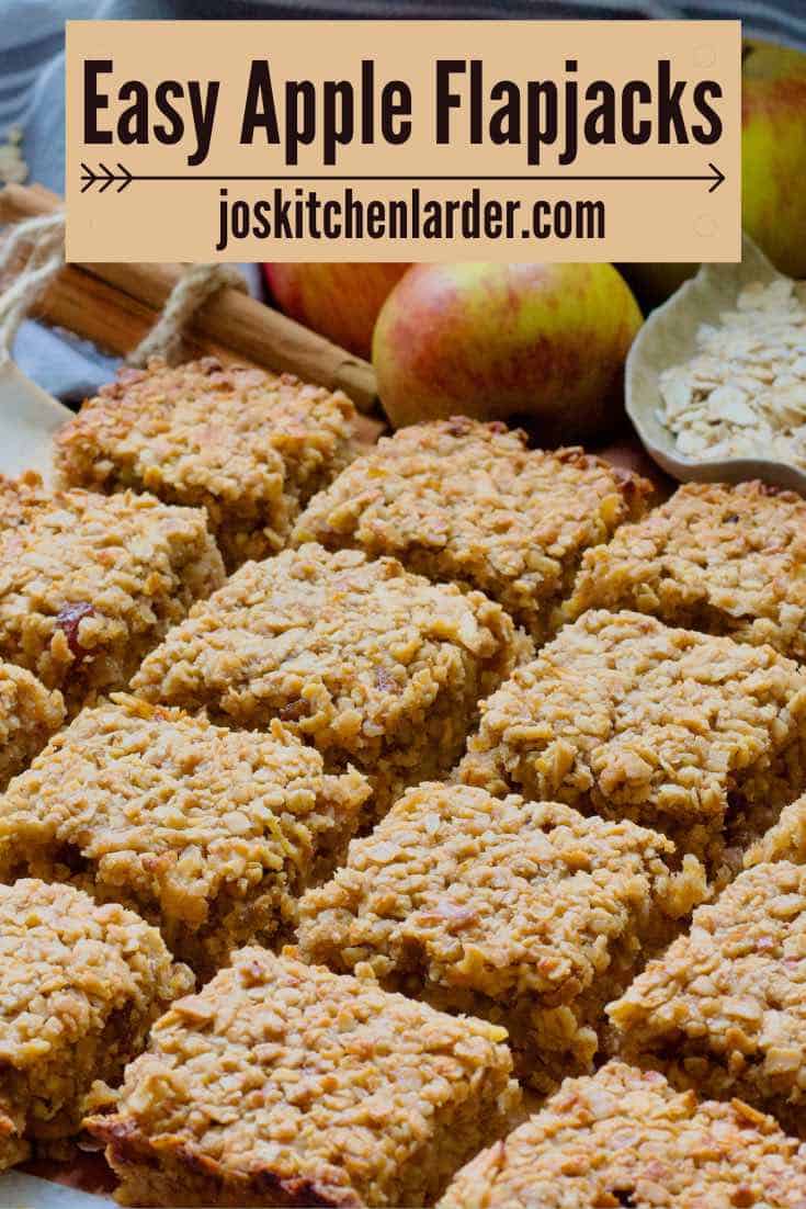 Easy Apple Flapjacks - Jo's Kitchen Larder