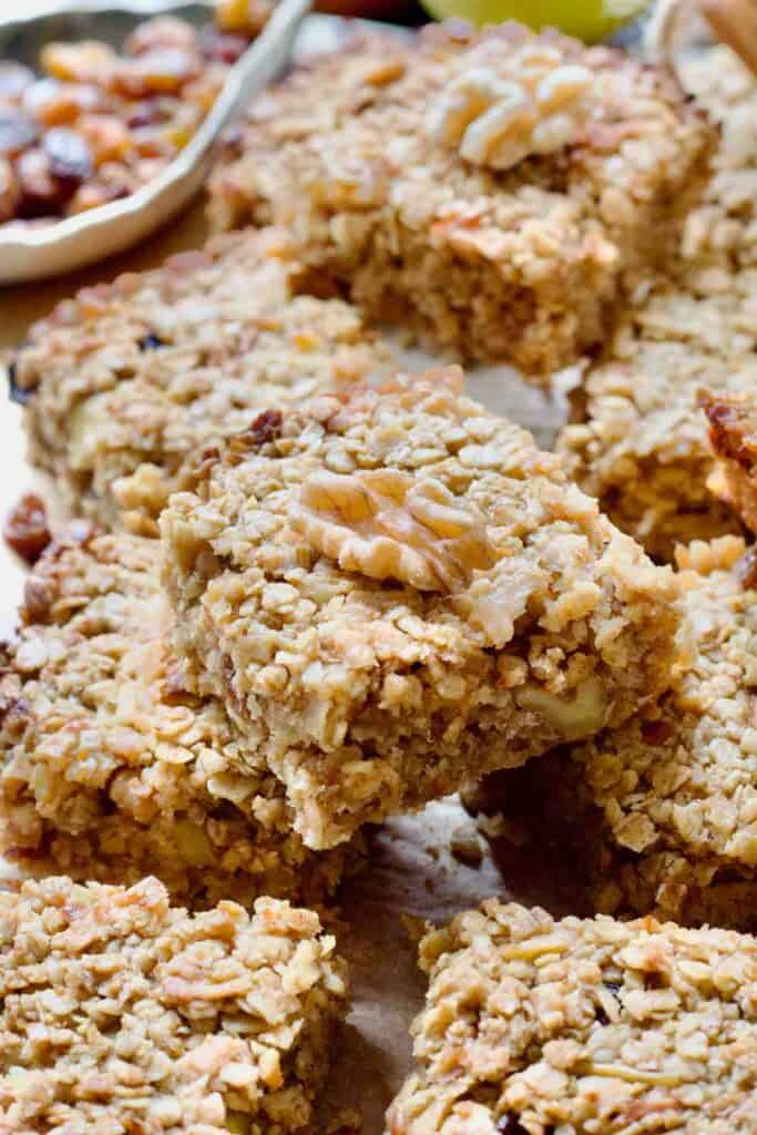 Easy Apple Flapjacks - Jo's Kitchen Larder