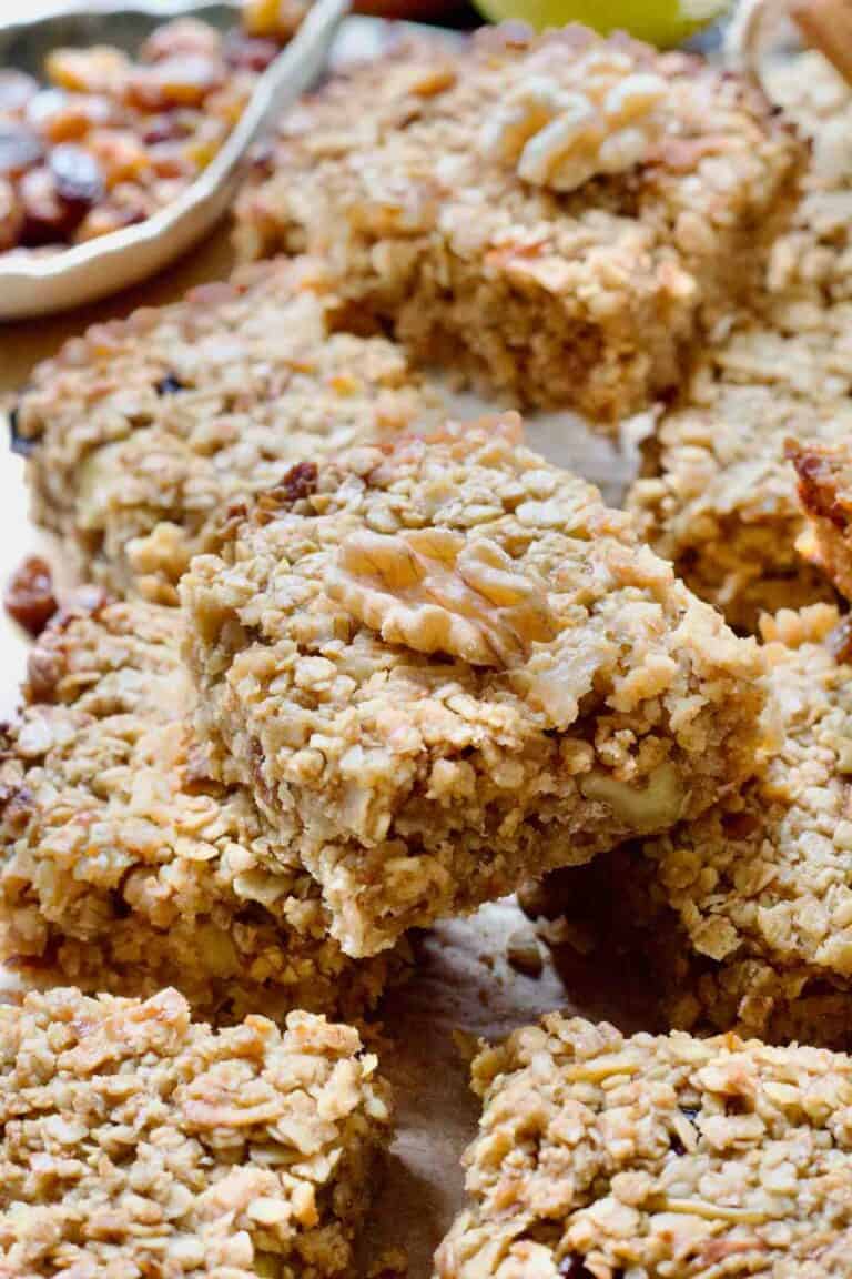 Easy Apple Flapjacks - Jo's Kitchen Larder