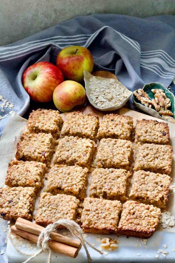 Easy Apple Flapjacks - Jo's Kitchen Larder