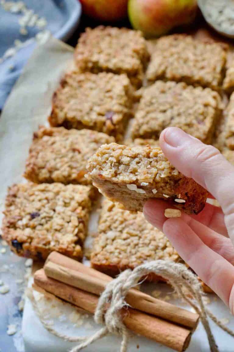 Easy Apple Flapjacks - Jo's Kitchen Larder