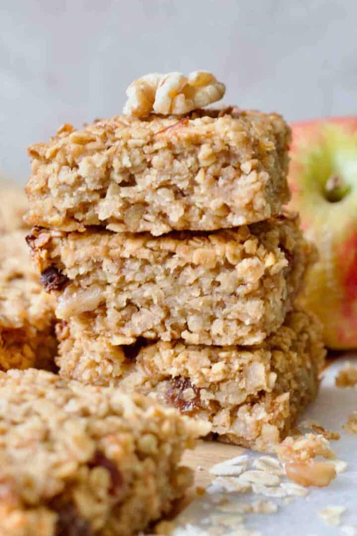 Easy Apple Flapjacks - Jo's Kitchen Larder