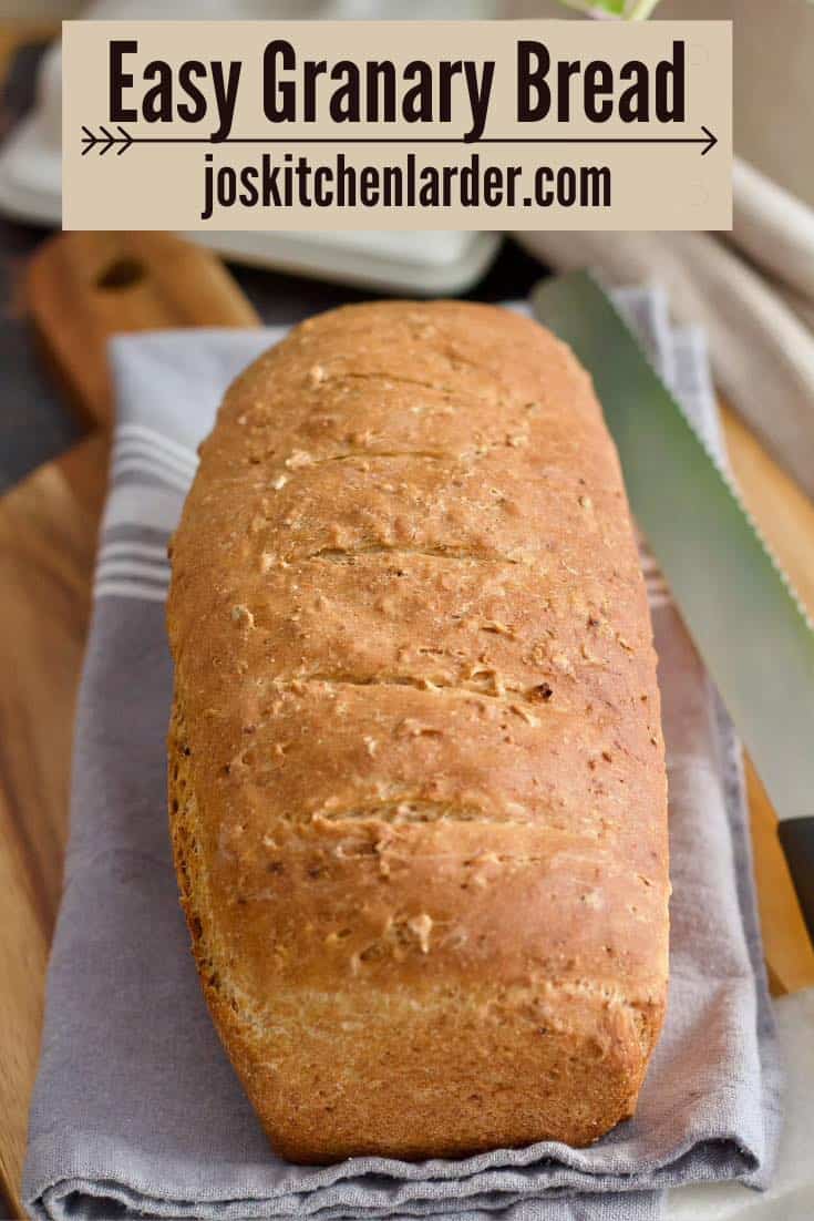 Easy Granary Bread - Jo's Kitchen Larder