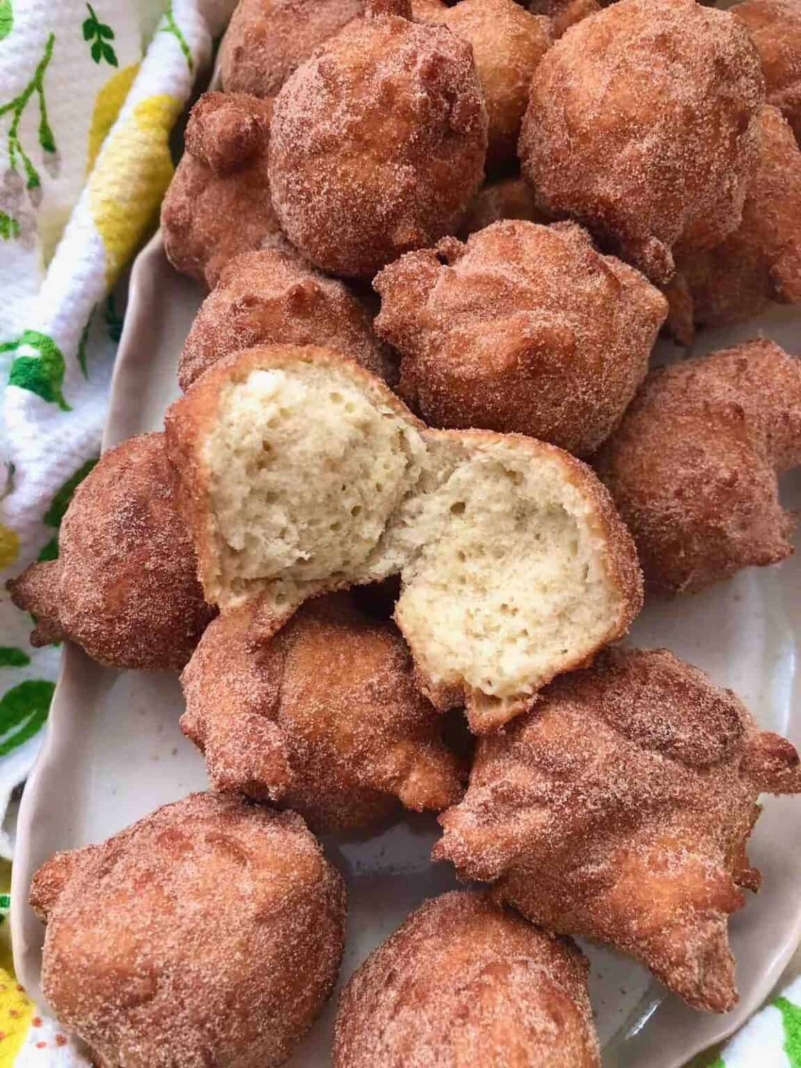 Easy Yogurt Doughnuts - Jo's Kitchen Larder